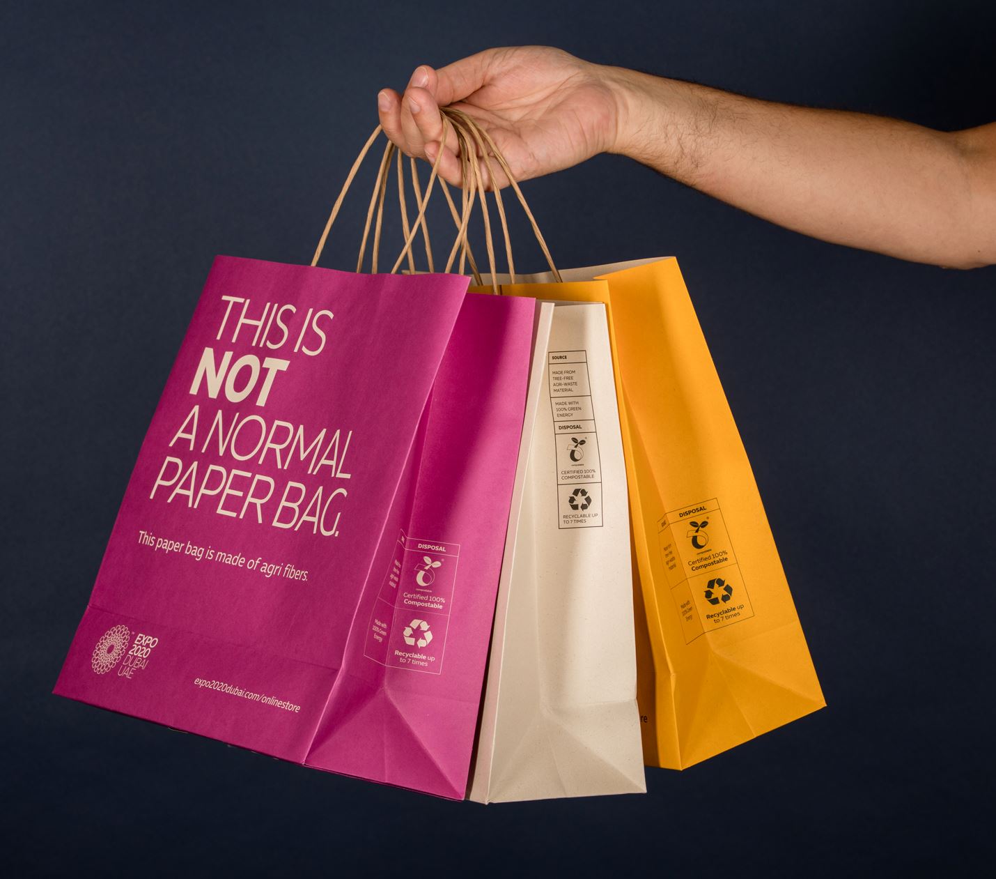 Natural Bag - Biodegradable - Sustainable - Compostable bags